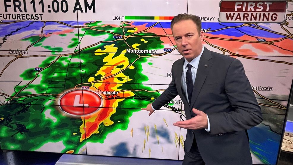 Friday weather maker brings rain and snow to the South