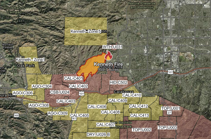 LA wildfires mapped: Palisades and Eaton blazes now cover more than ...