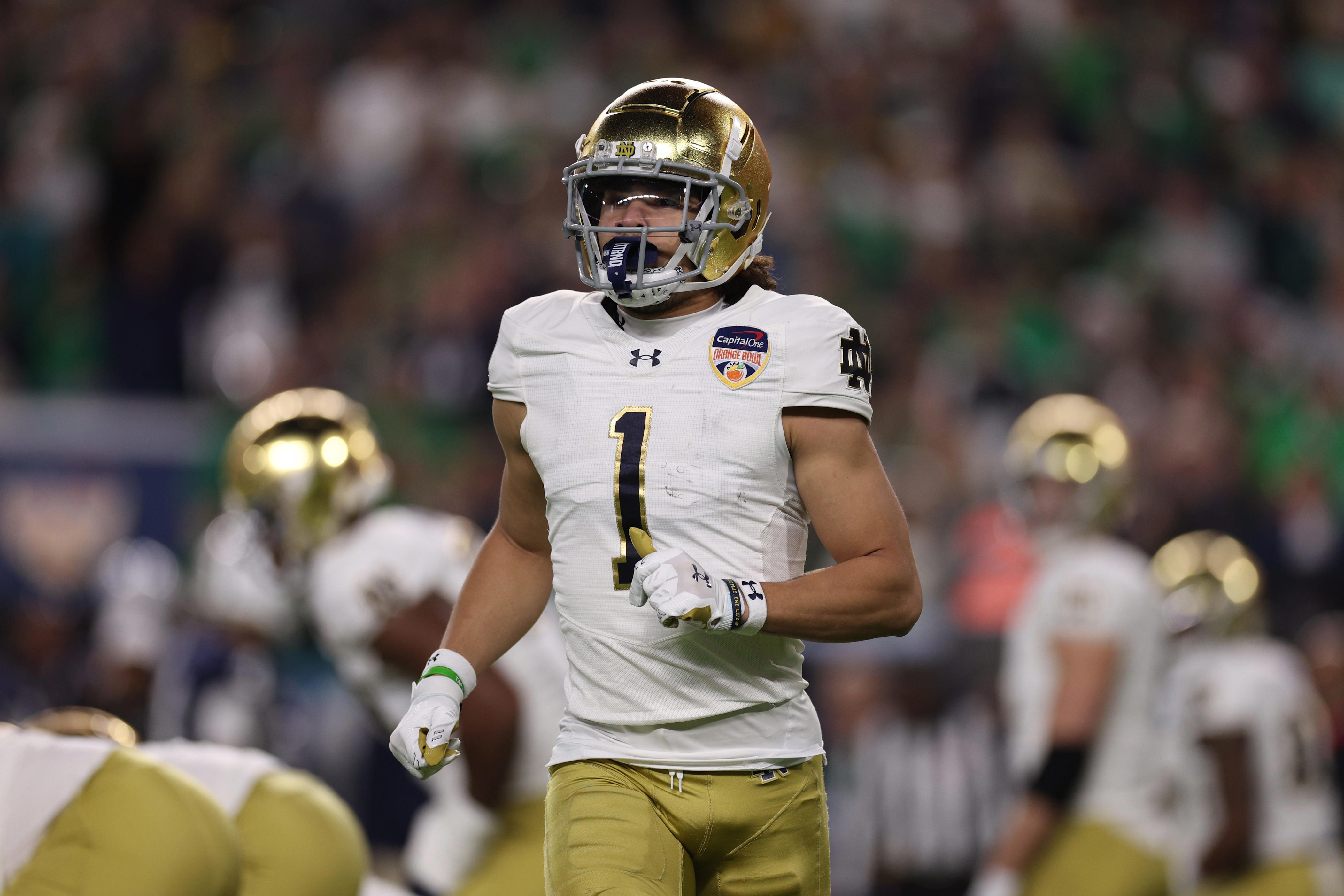 Notre Dame College Football Playoff semifinal highlight: Jaden ...