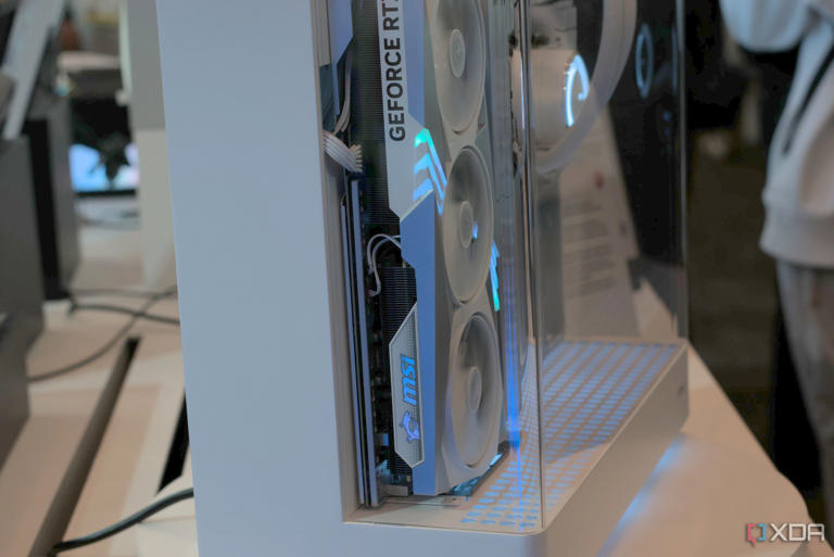 This panoramic MSI Project Zero X PC case ditches all cables and is ...