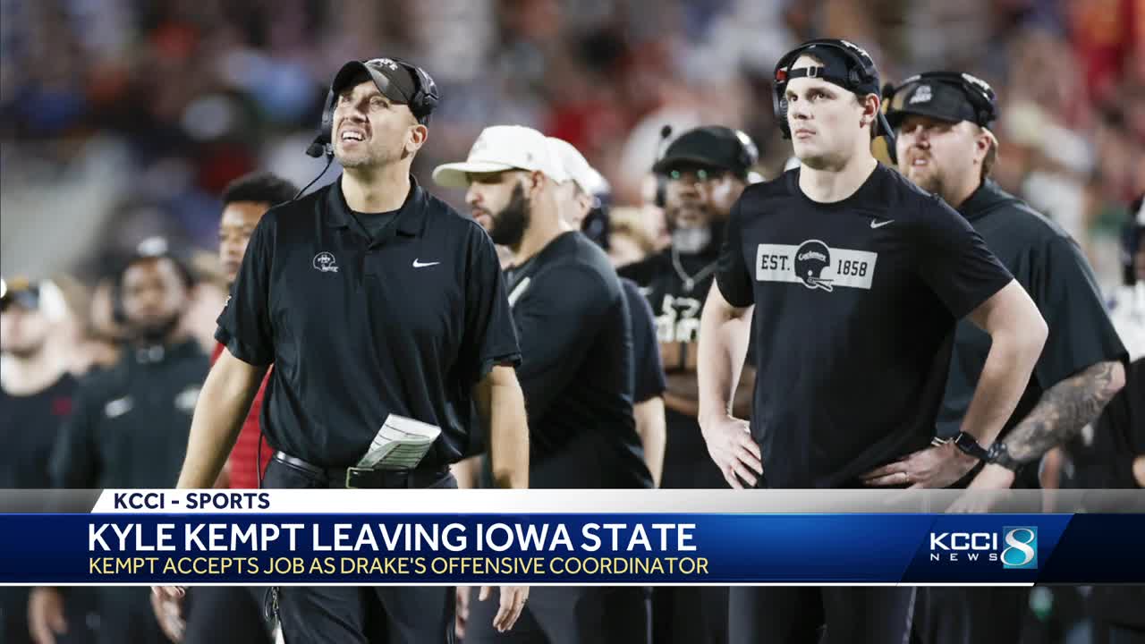 Kyle Kempt leaving Iowa State for offensive coordinator position at Drake