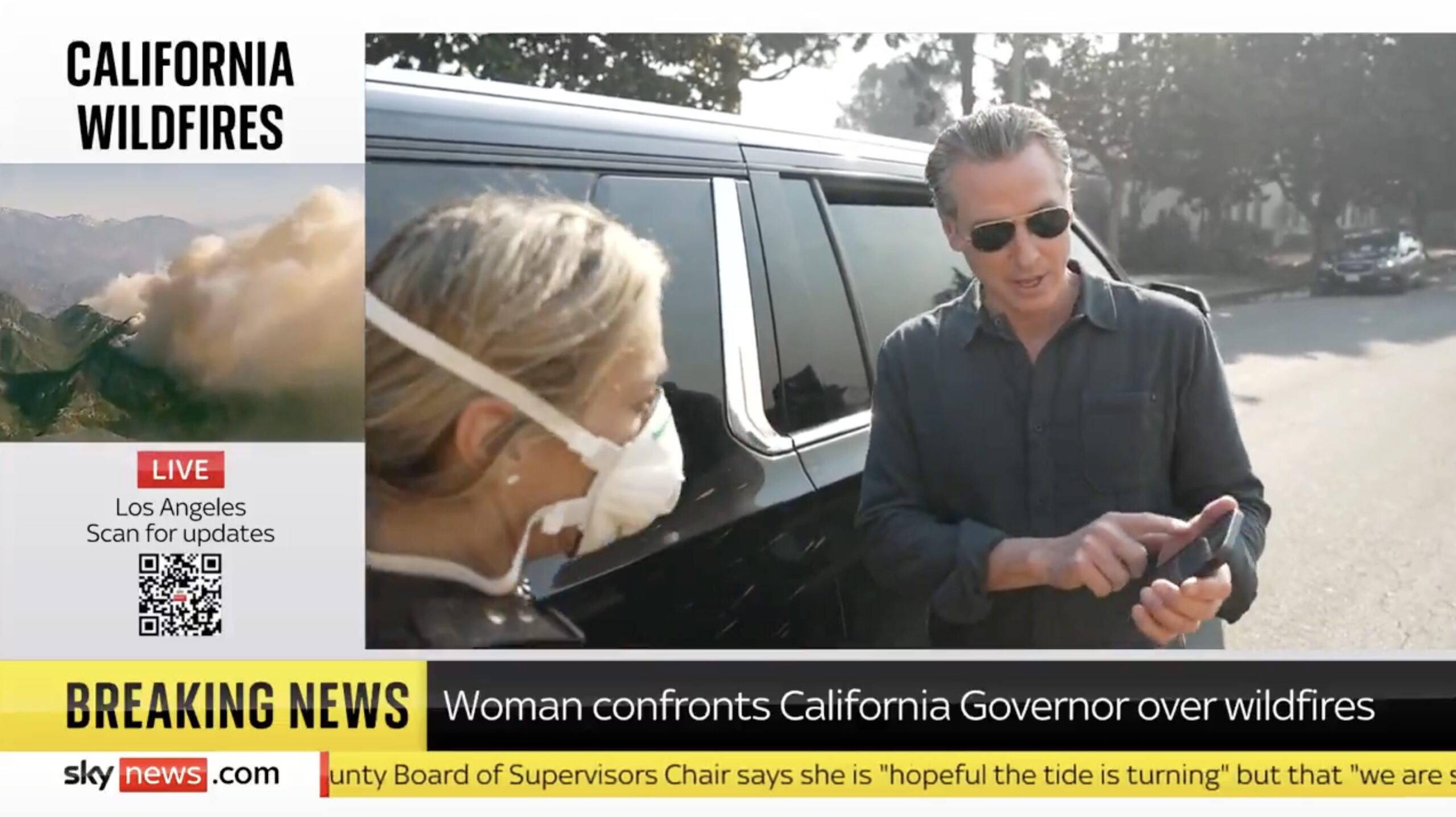 Gavin Newsom Caught Faking Call With Biden To Get Away From Angry LA ...