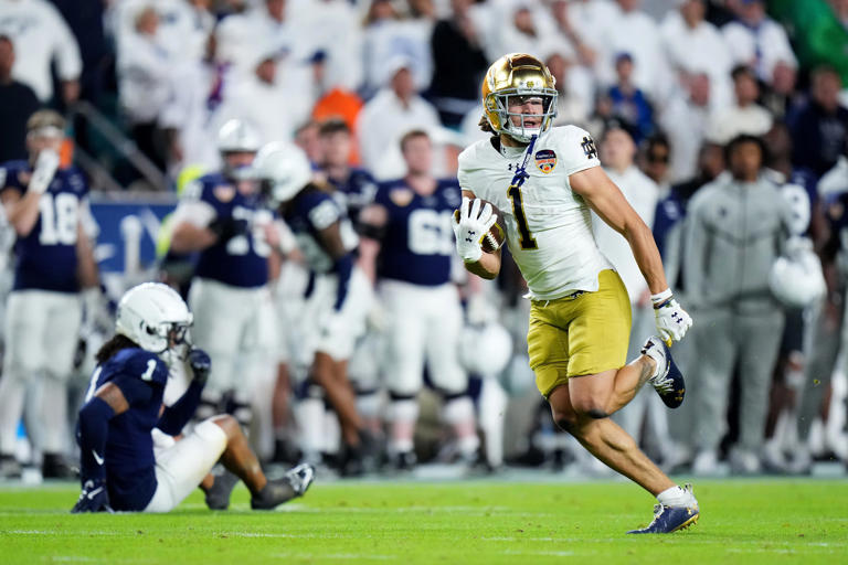 Notre Dame's Jaden Greathouse juked Penn State's defense into another ...