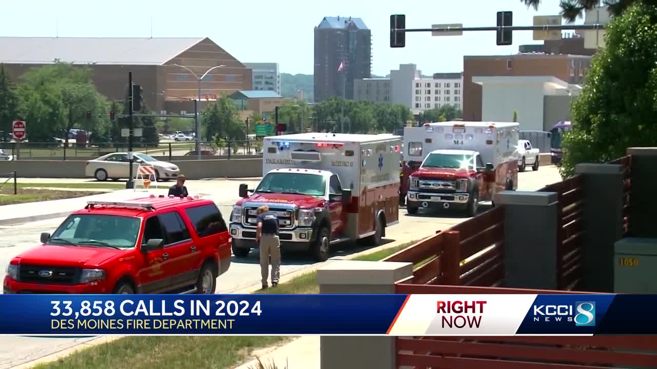 Des Moines Fire Department sets record for number of calls for service ...