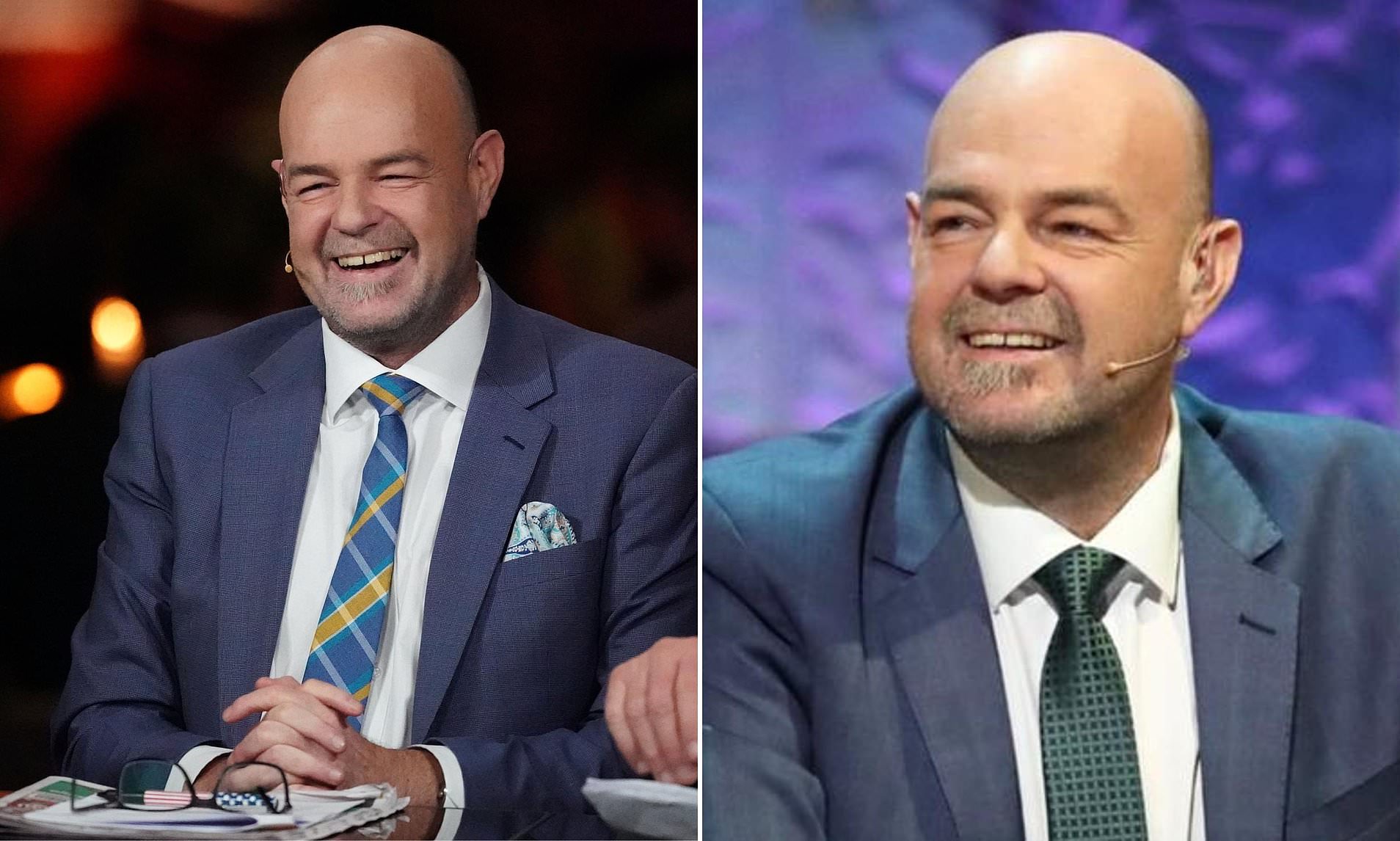 Famous footy pundit Mark Robinson is branded a 'polarising figure' who ...