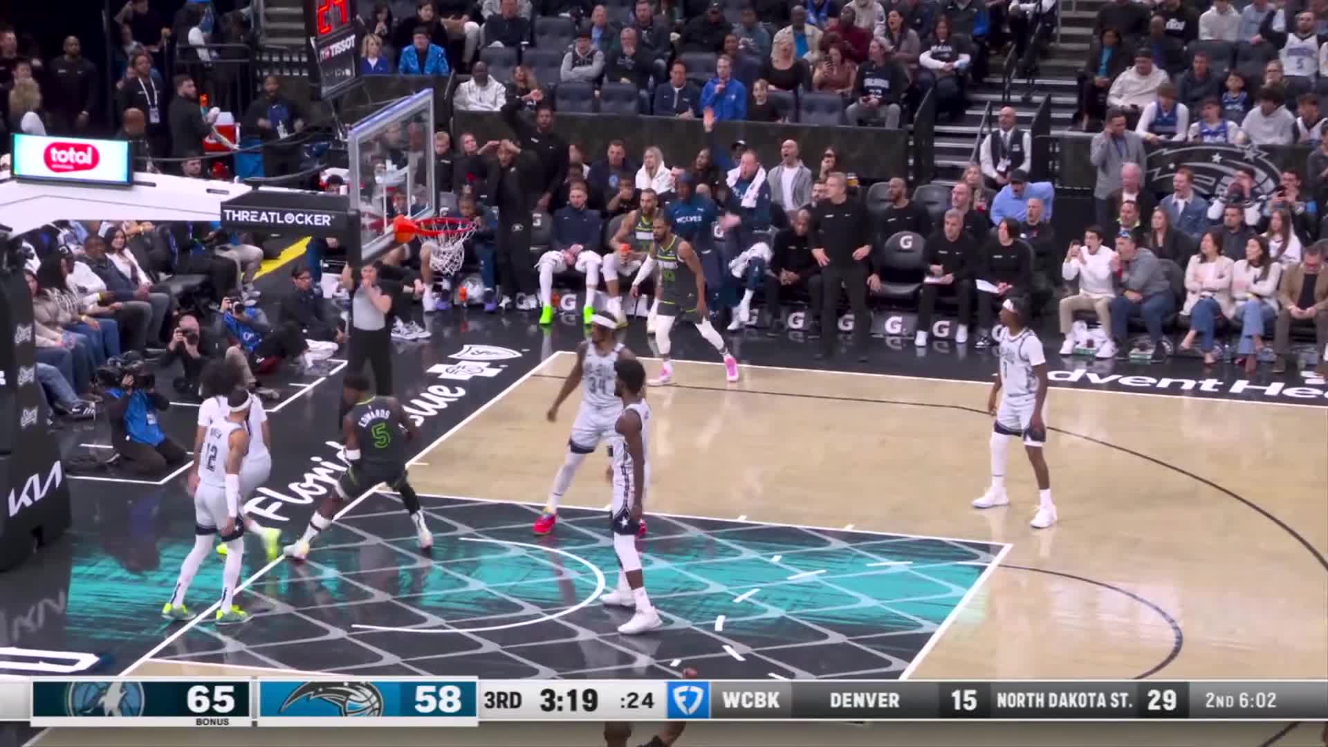 Dunk of the Night: Anthony Edwards