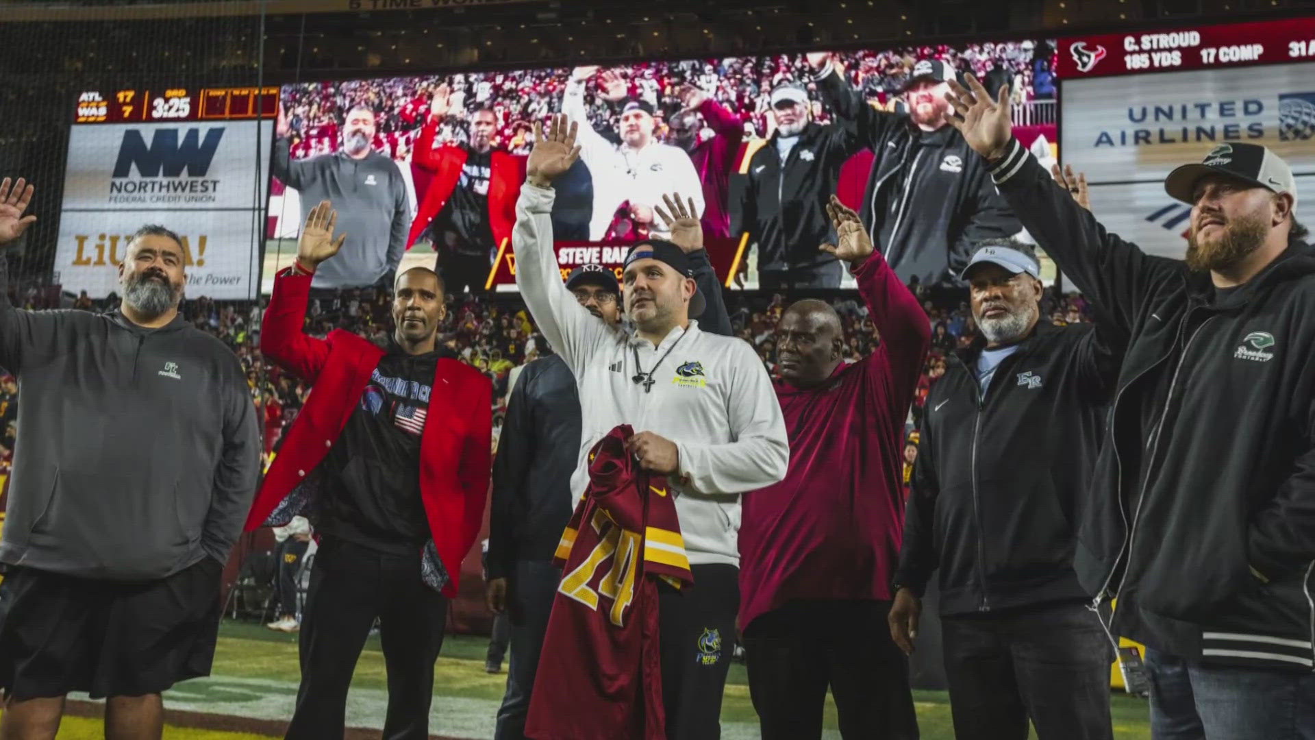 Steve Rapp recognized as coach of the year