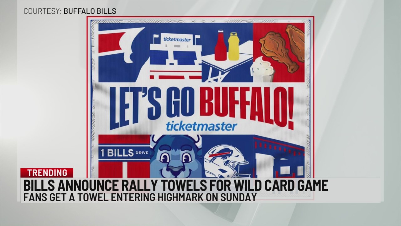 Bills rally towels to be handed out at Sunday’s playoff game