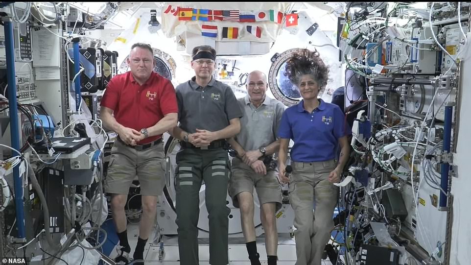 Trapped NASA astronauts show first cracks with haunting plea from ISS