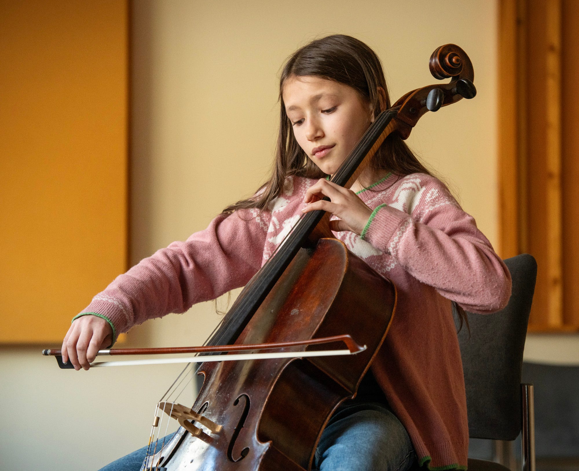 11-year-old JOMP cellist Sofia Hernandez-Williams going to national competition in Detroit
