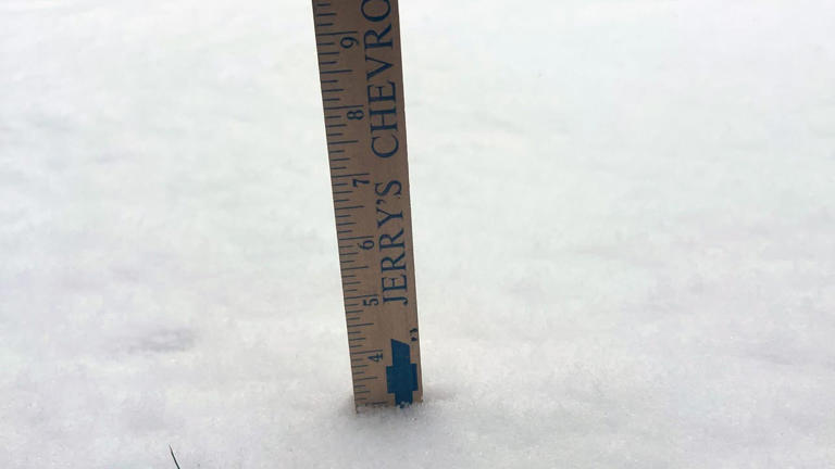 Dallas Snowfall Totals: How much snow fell on Thursday and Friday?