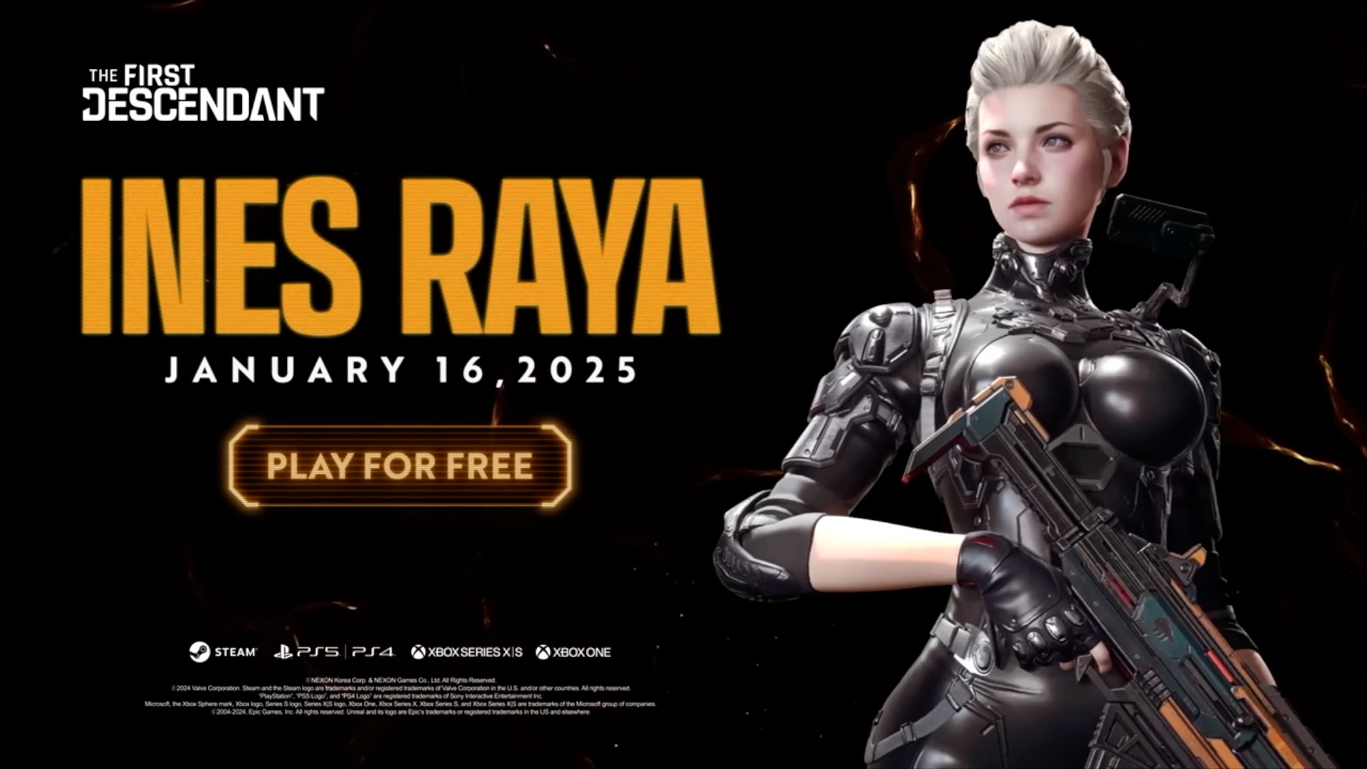 The First Descendant Official Ines Character Trailer