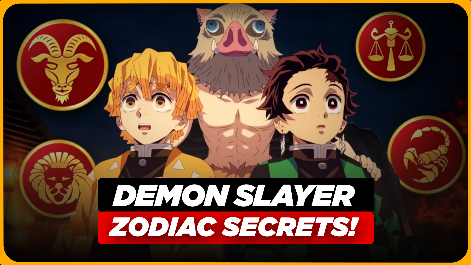 Unlock the Zodiac Secrets Behind Every Demon Slayer Character