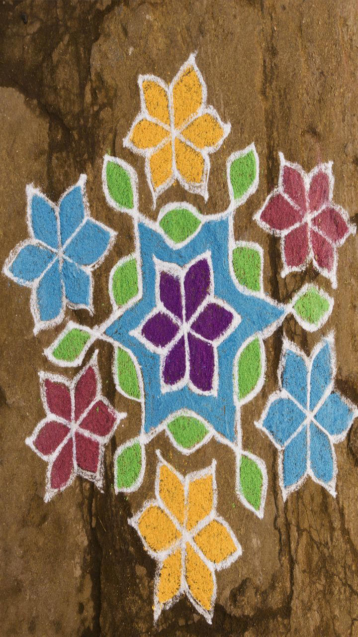 Pongal Pulli Kolam Designs 2025: 5 easy patterns for festivals