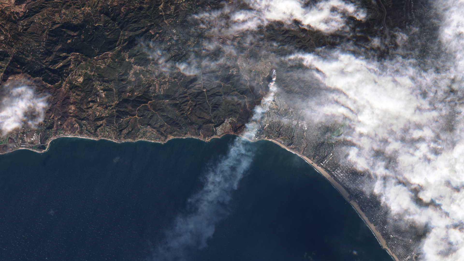 California fires, 9/11 and more events captured from space