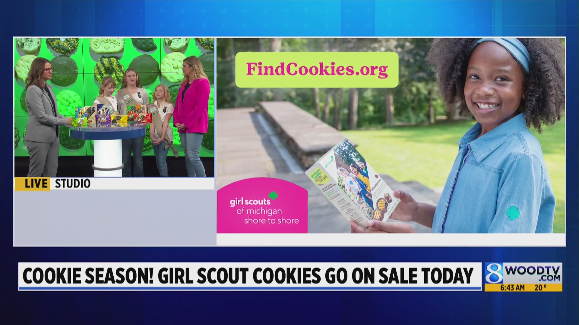 Cookie season: Girl Scout cookies go on sale Friday