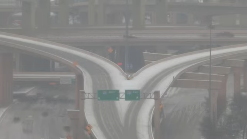 Here are live cameras that show road conditions in North Texas