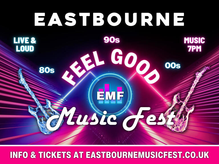 Eastbourne Feel-Good Music Fest 2025 coming to town in May