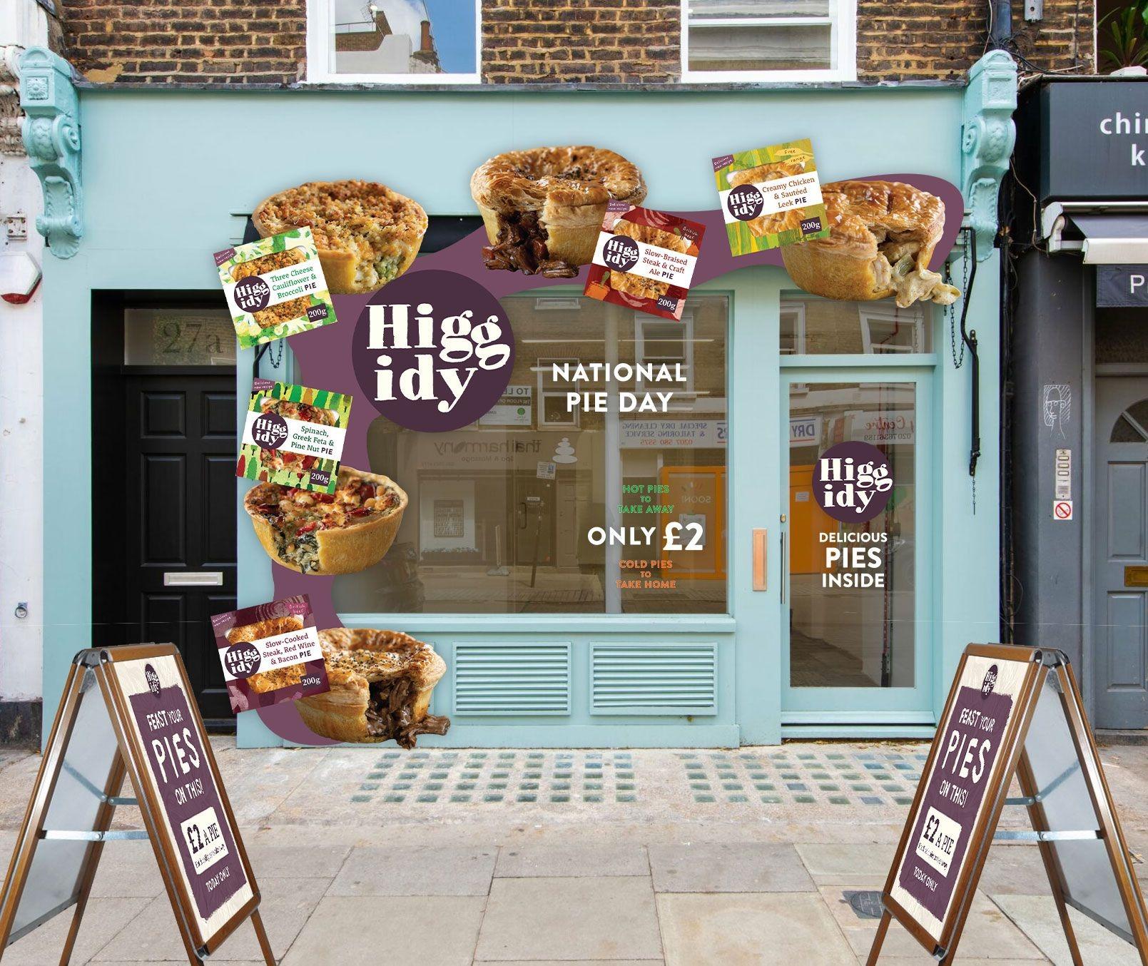 Celebrate National Pie Day at the Higgidy Pie Pop Up