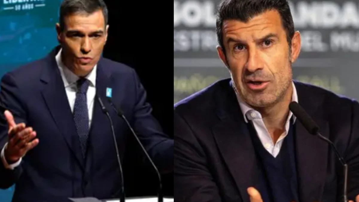 Figo no deja pasar la oportunidad para volver a atizar a Pedro Sánchez ...