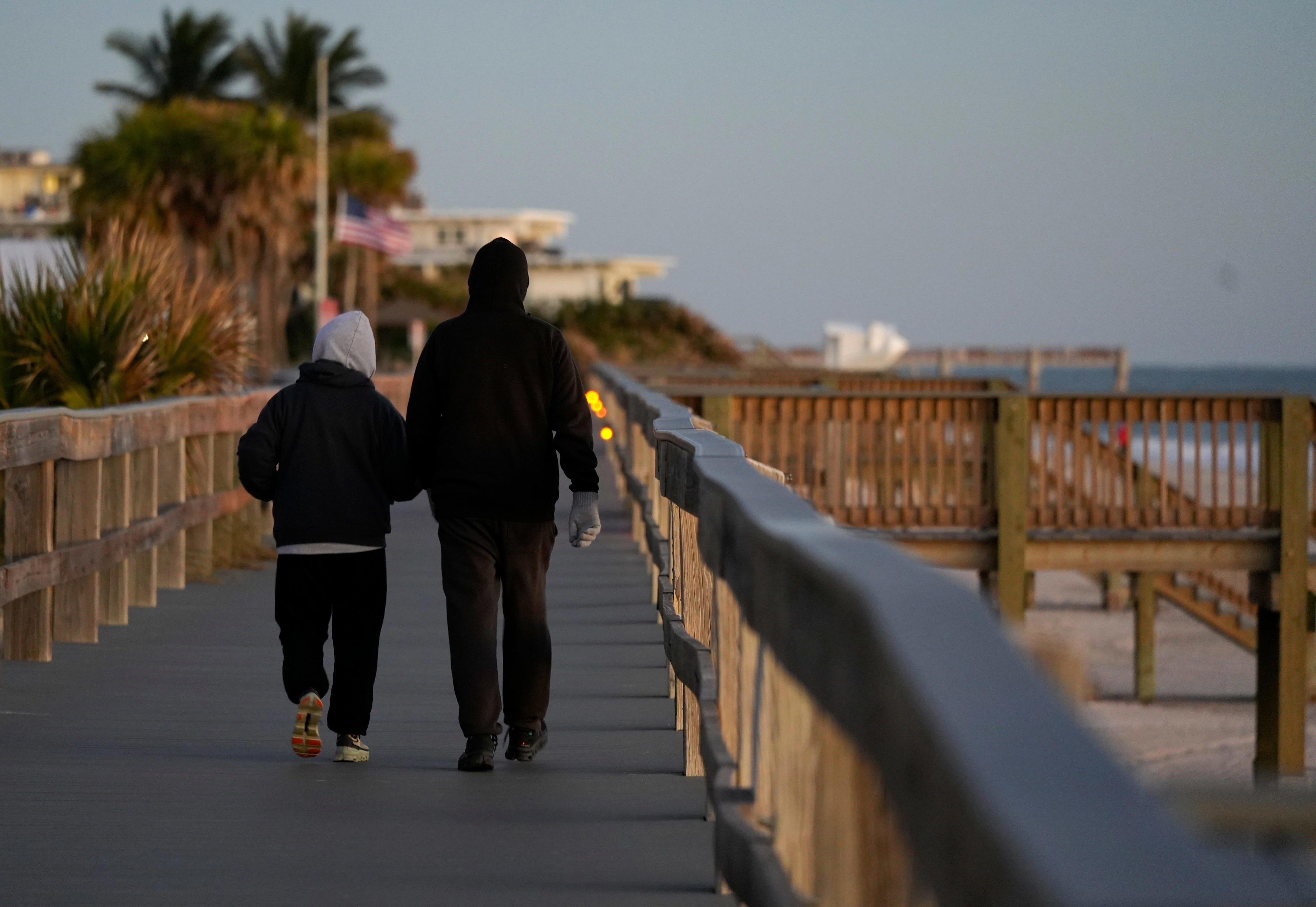 'It felt like upper 20s' early Dec. 31 on the Treasure Coast