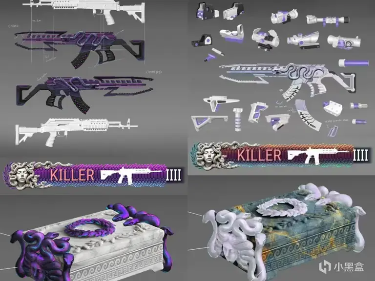 春节成长型武器皮肤抢先看！（AUG/M762/M249/平底锅）