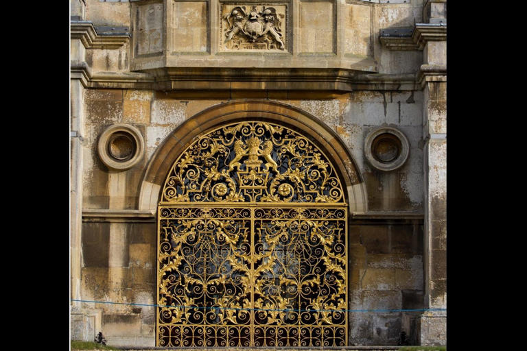 Magnificent 17th century golden gates ready for return to Burghley ...
