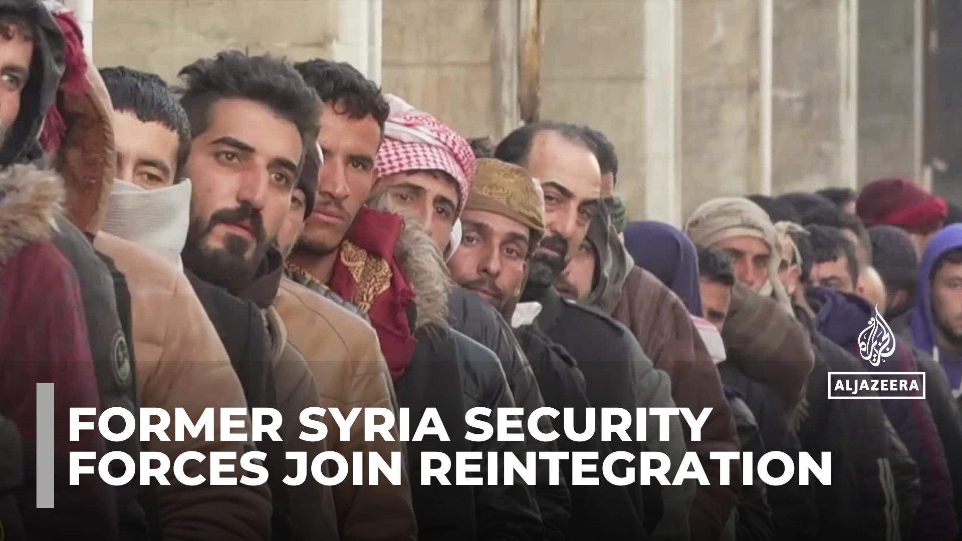 Syria's transition: Former security forces register for reintegration