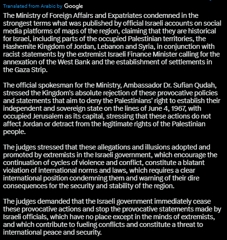 Israel's new 'Greater Israel' map sparks massive outrage in Arab world