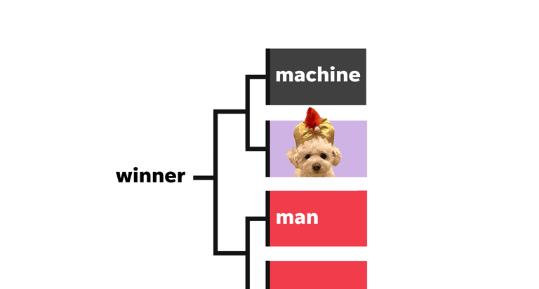 NFL playoffs give dog a shot against man and machine in predictions contest