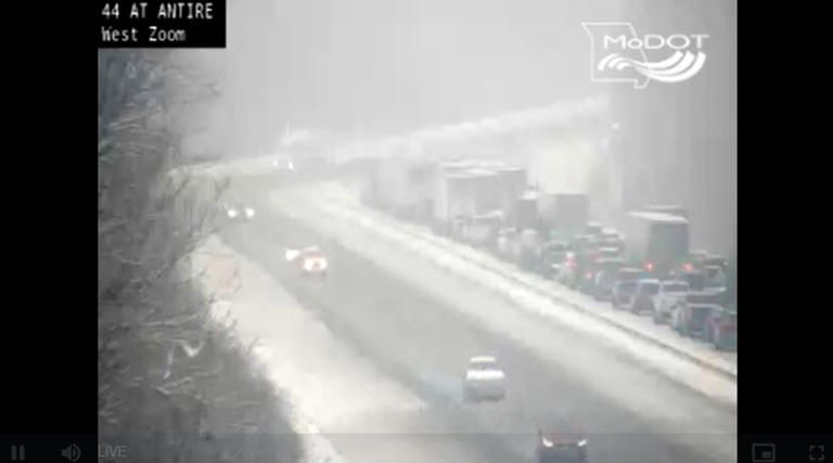 Backups reported on Interstate 44 near Eureka