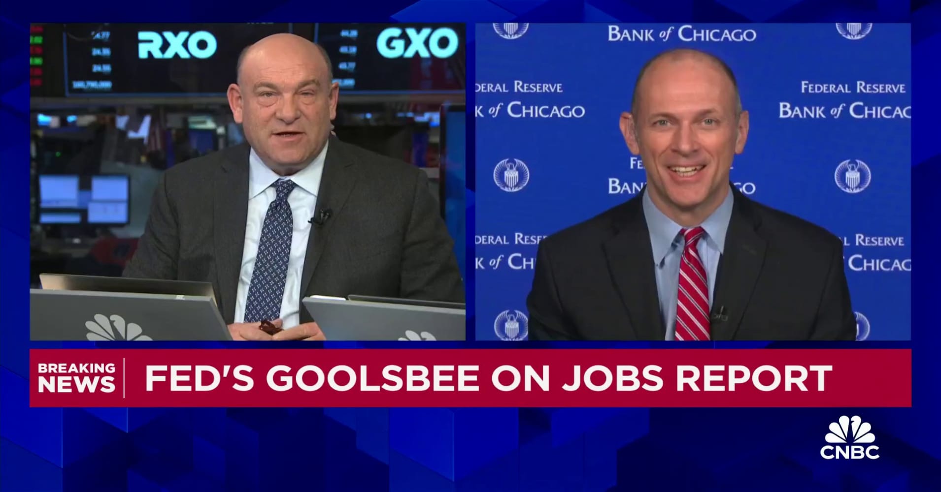 Chicago Fed's Goolsbee breaks down the latest jobs report