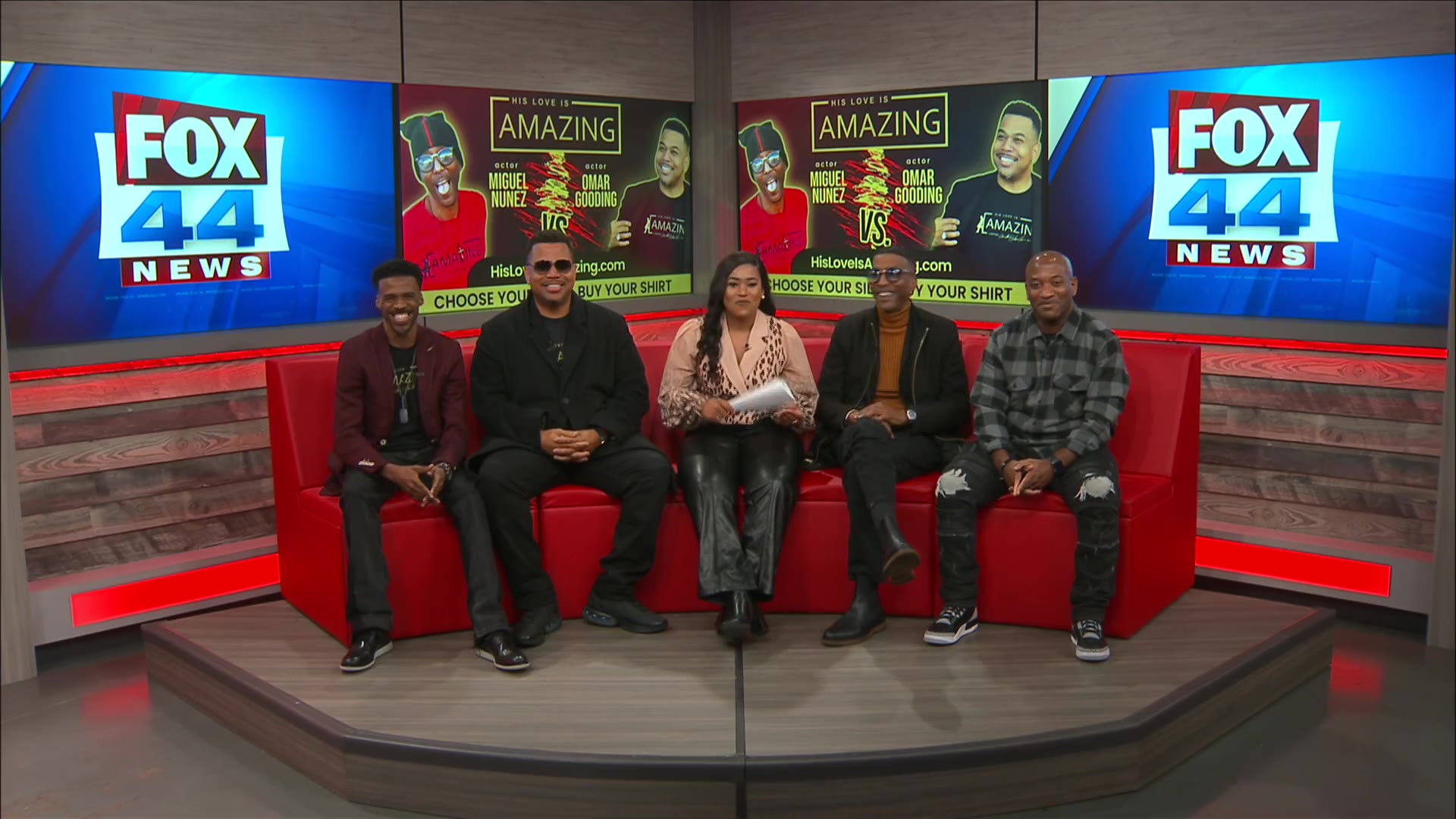 "His Love is Amazing Comedy Show in Baton Rouge with Omar Gooding and Miguel Nunez Jr.