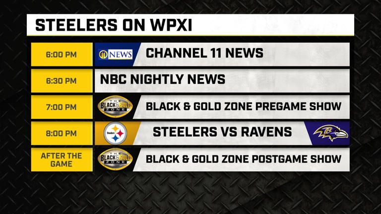 You can watch the Steelers vs. Ravens AFC Wild Card Game Saturday night ... You can watch the Steelers vs. Ravens AFC Wild Card Game Saturday night ...