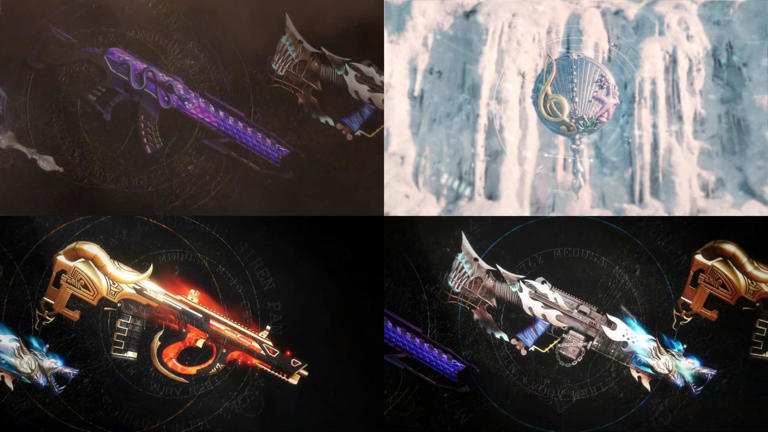 新年版本成长型皮肤：AUG、M762、M249、平底锅 每款都有异色皮肤