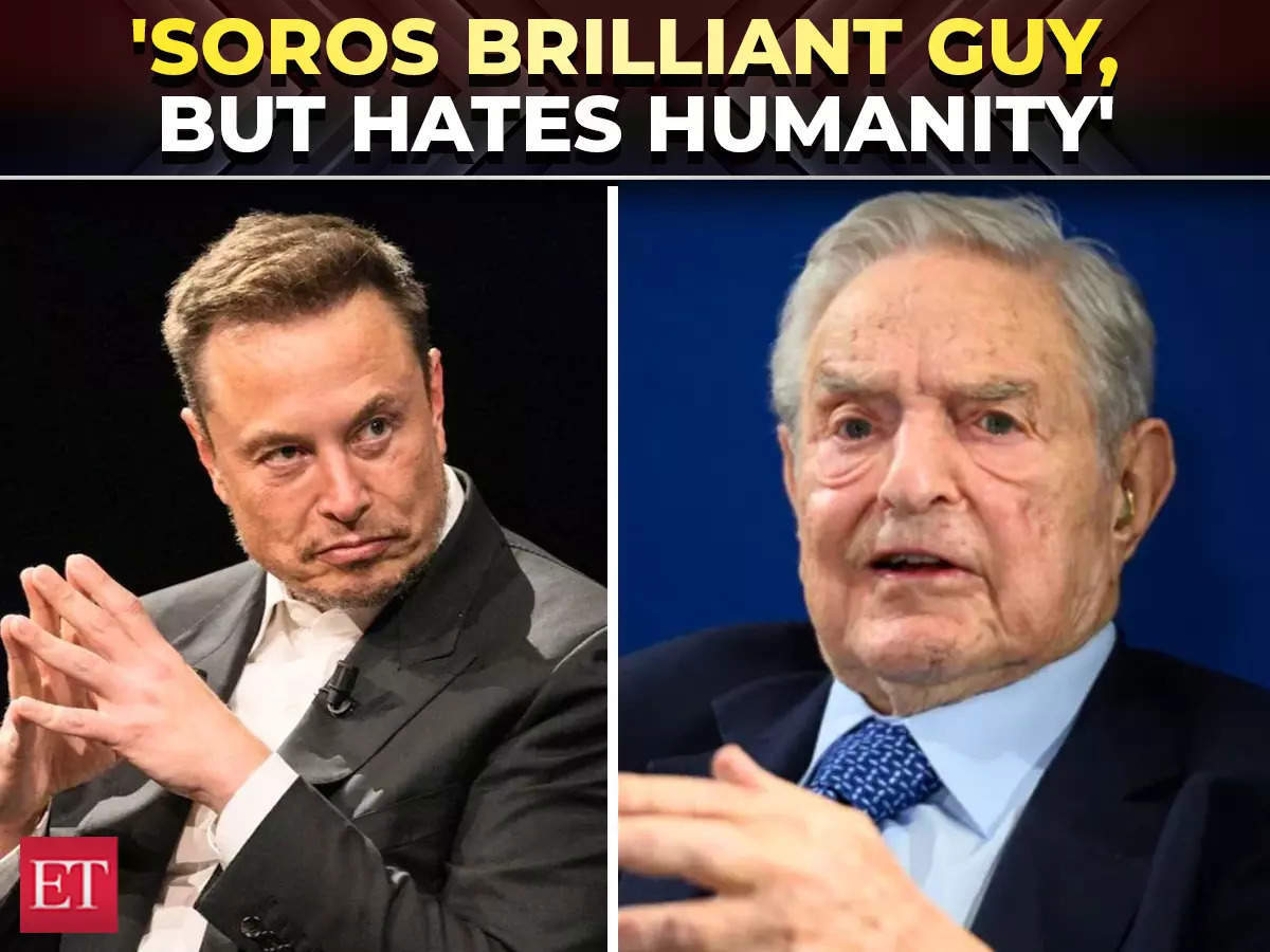 'Brilliant guy, but hates humanity…': Elon Musk again targets George Soros 'Brilliant guy, but hates humanity…': Elon Musk again targets George Soros