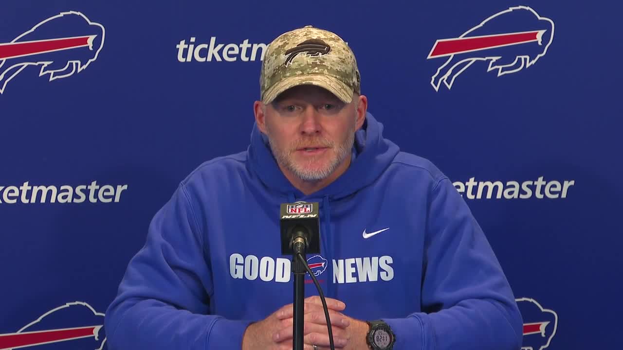 Buffalo Bills Head Coach Sean McDermott speaks Friday ahead of Wildcard ...