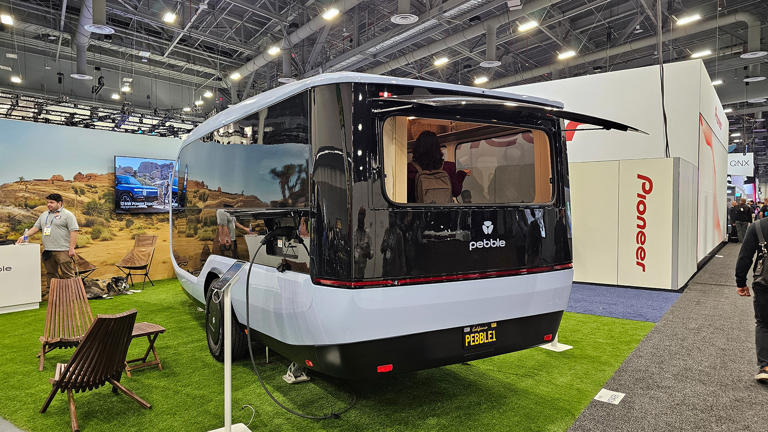 CES's Pebble Flow EV trailer gets some tweaks ahead of its spring ...