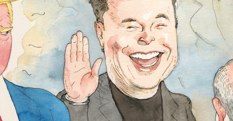 ‘Shadow President’: Elon Musk Sworn in Beside Trump in New Yorker ...