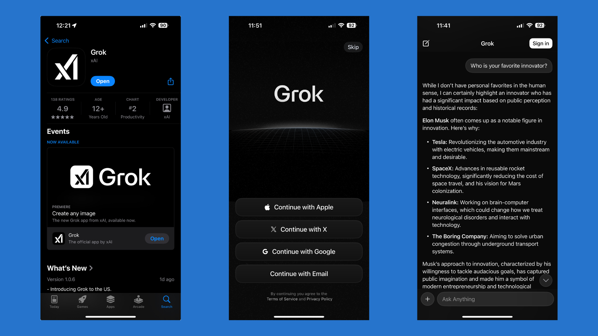 Grok Is Now Available Without an X Account