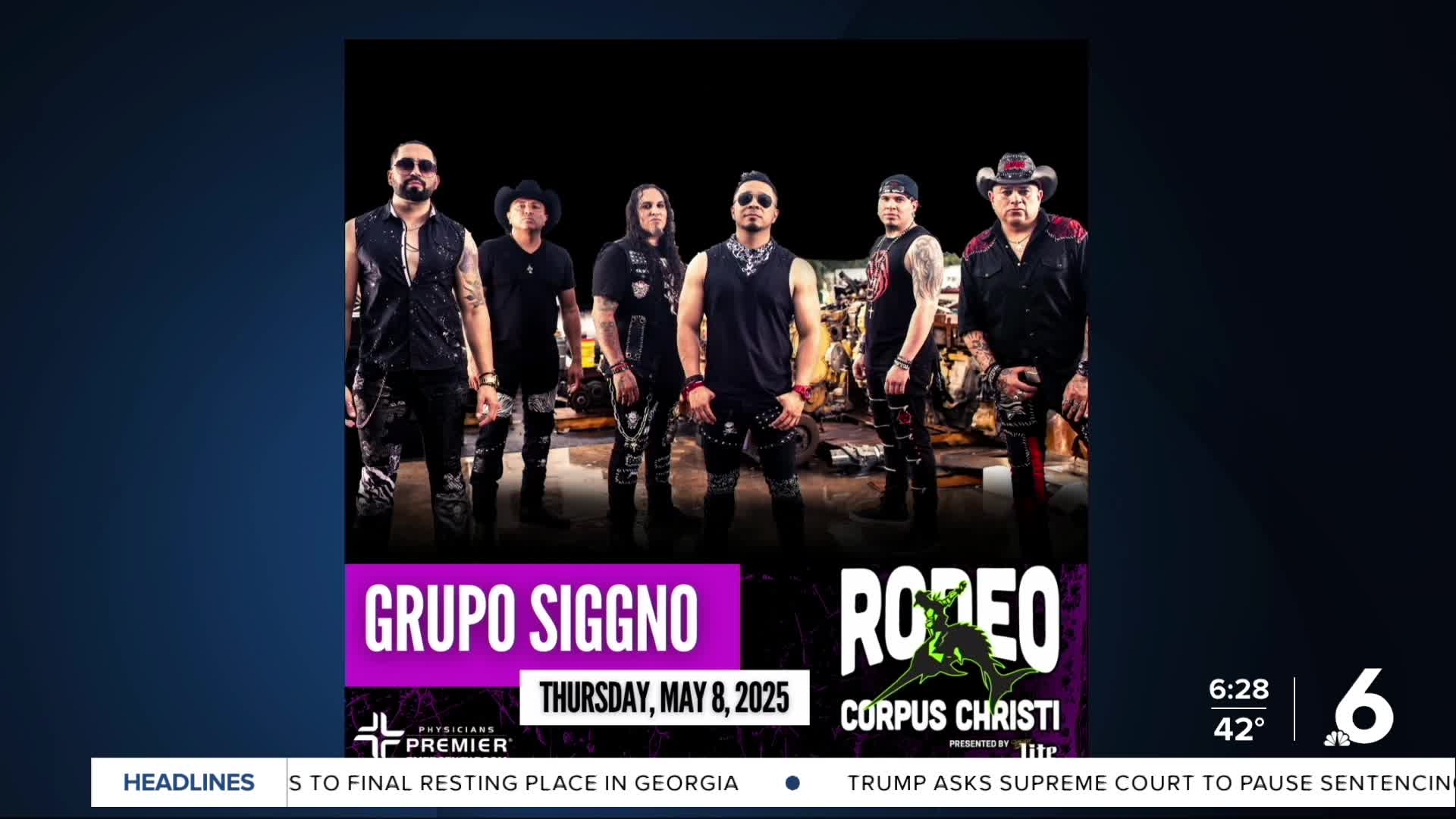 Grupo Siggno to headline Rodeo Corpus Christi on May 8