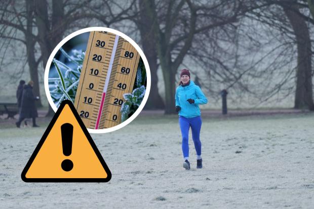 Rare cold weather warning issued for Essex as temperatures drop below ...