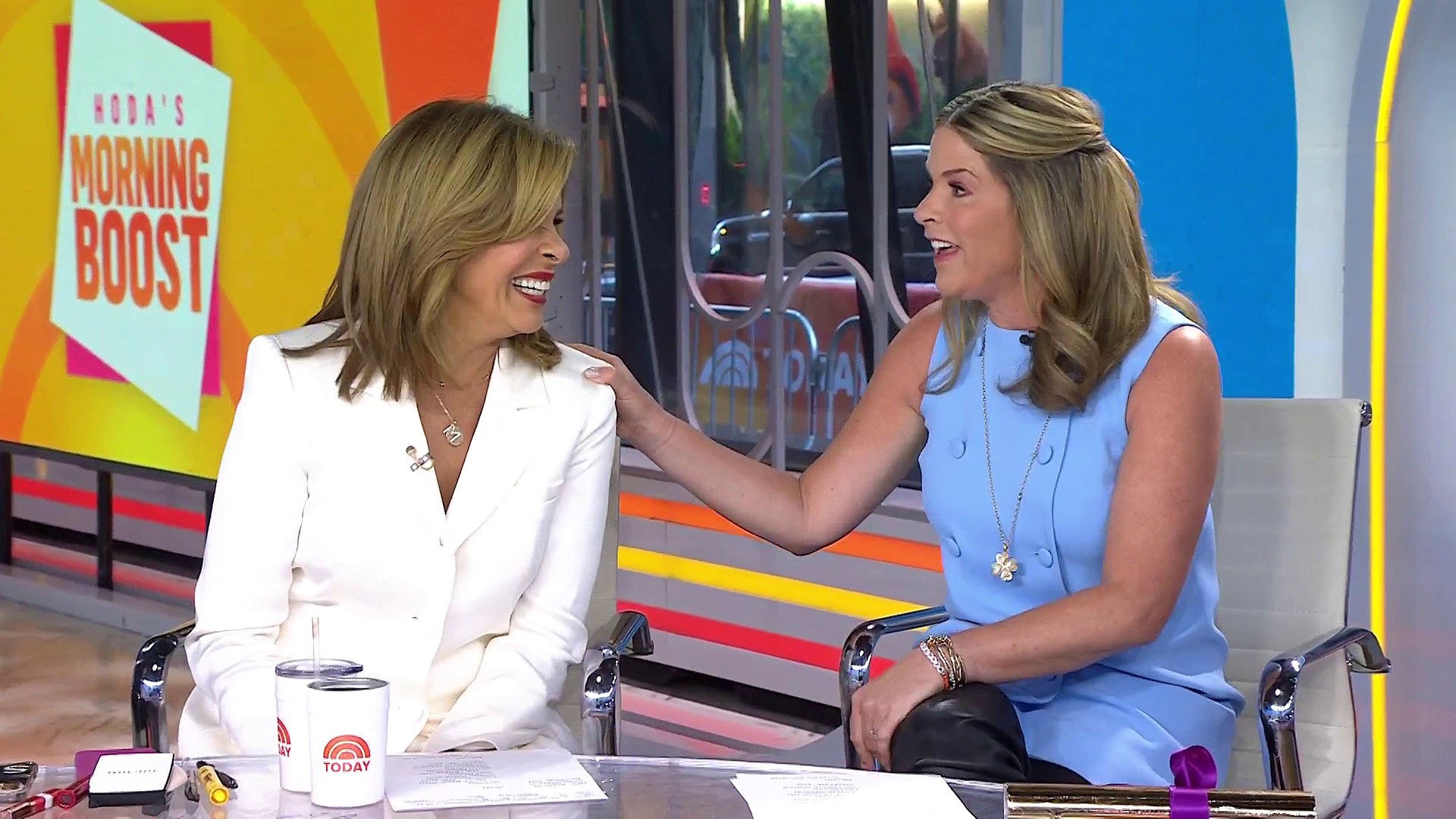 Hoda Kotb passes 'Morning Boost' baton to Jenna Bush Hager