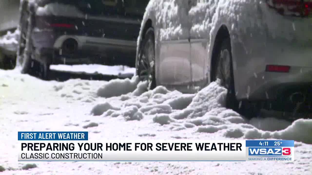 Preparing your home for severe weather with Classic Construction