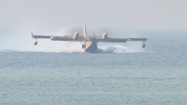 Drone hits, damages SuperScooper plane helping with firefighting in ...