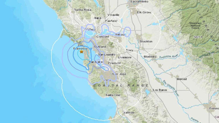 3.6 magnitude earthquake shakes San Francisco Bay Area, followed by ...