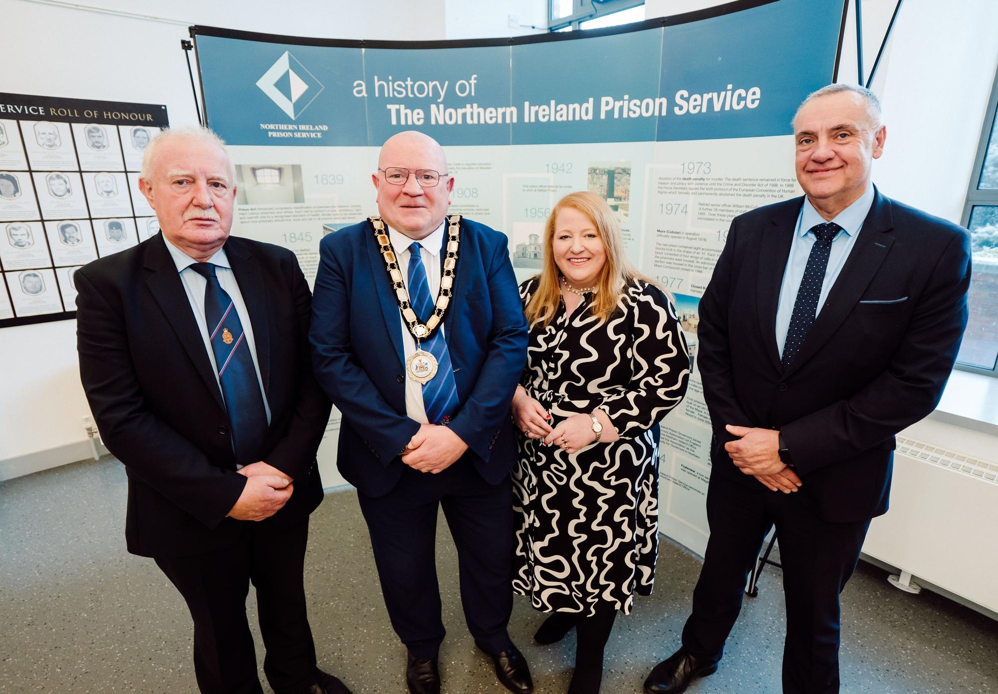 New prison service exhibition opens at Mossley Mill