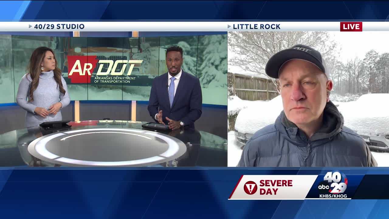 ARDOT Steps to Clear Ice and Snow