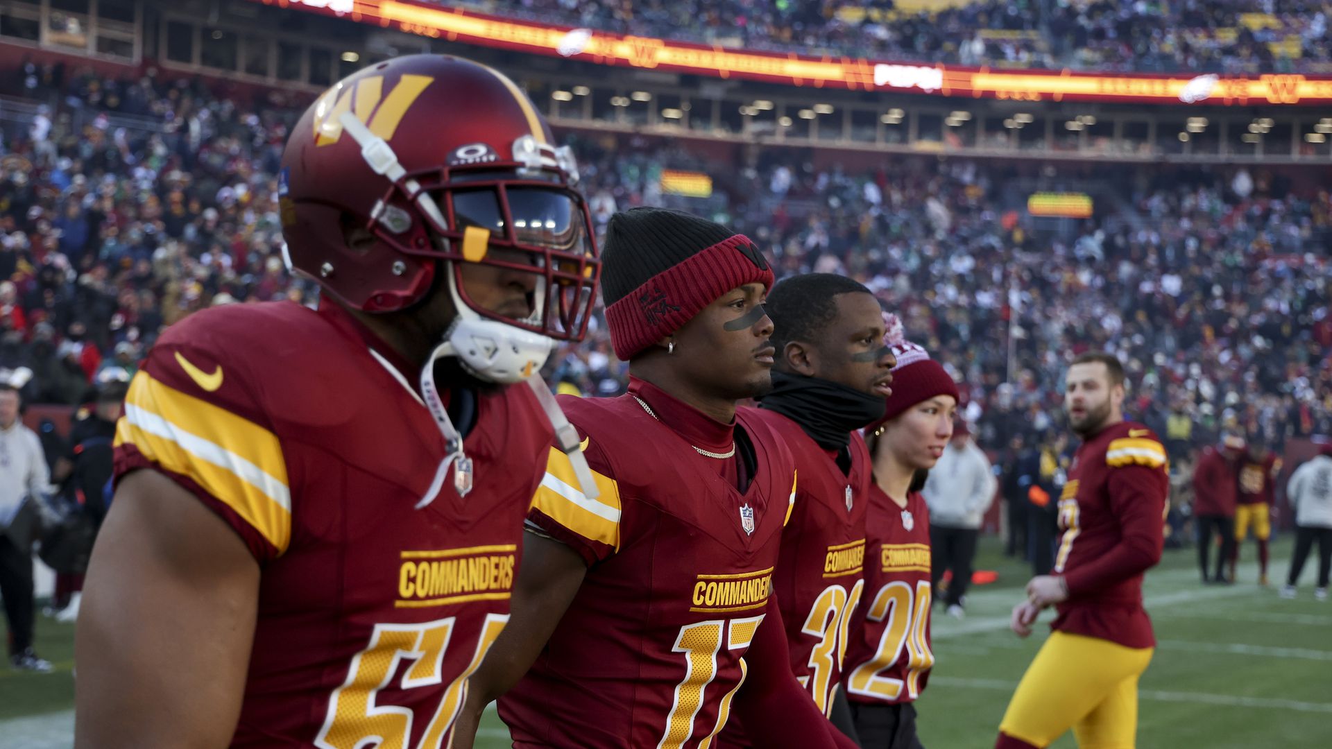 Four Washington Commanders players voted Second-Team All-Pros