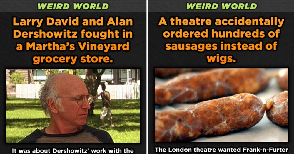 Our Weird and Wacky World: 11 Odd Events That Most People Don't Know About
